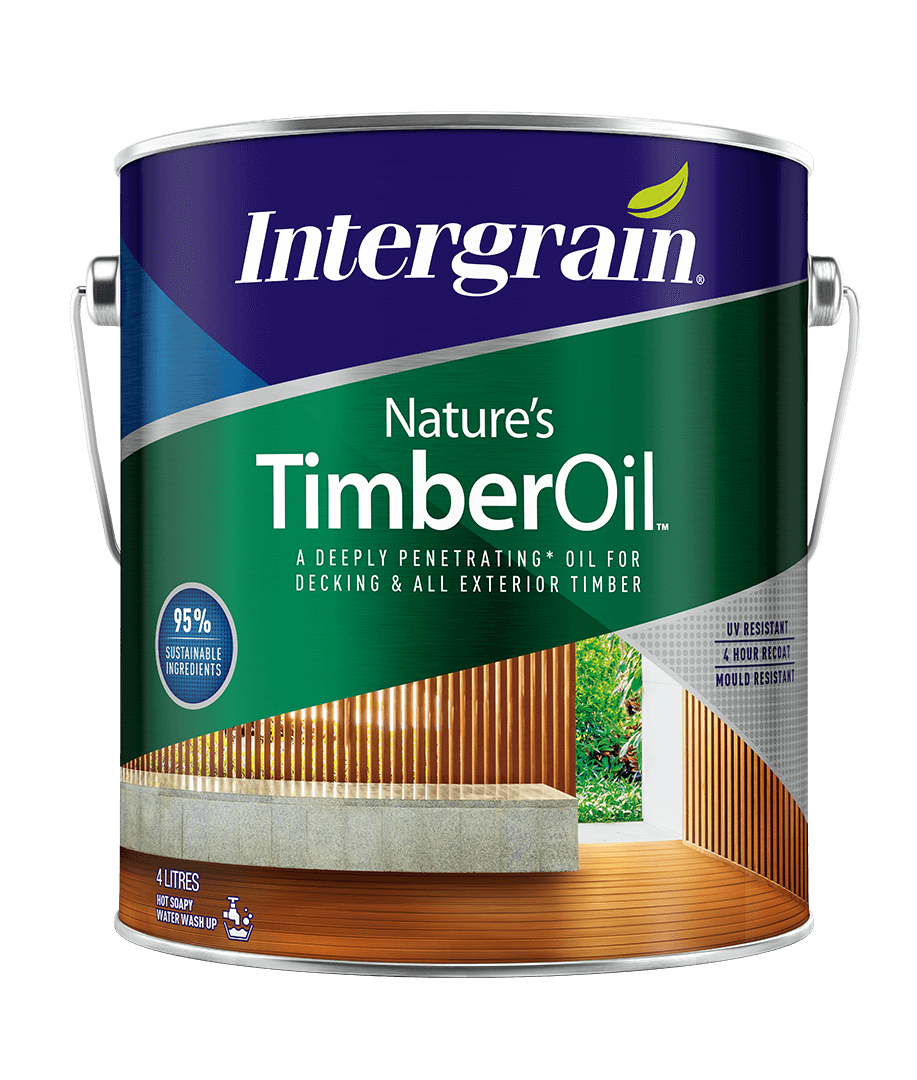 Nature's TimberOil | Natural Timber Finish | Intergrain NZ