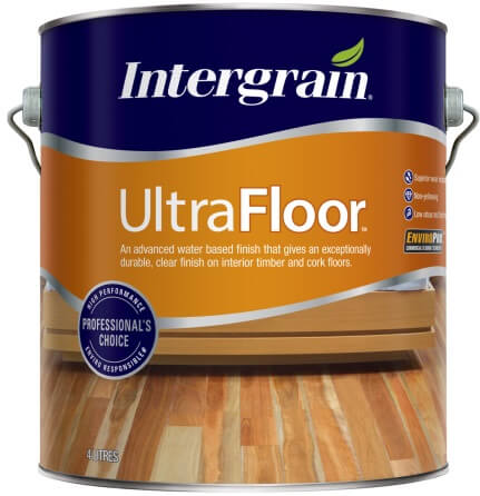 UltraFloor | Water-based Finish For Timber Floors | Intergrain NZ
